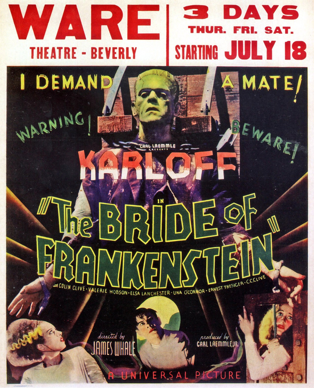 Bride of Frankenstein (1935) – The Visuals – The Telltale Mind