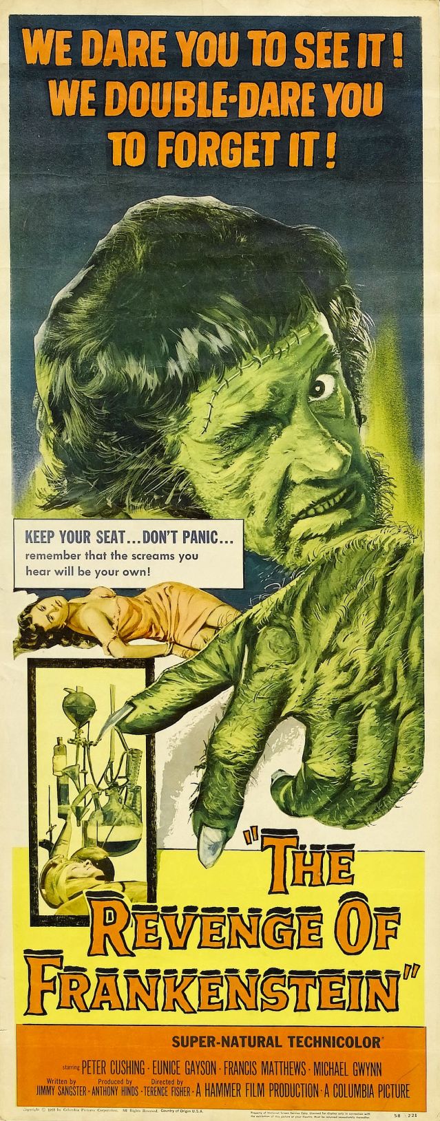 The Revenge of Frankenstein (1958) – The Visuals – The Telltale Mind