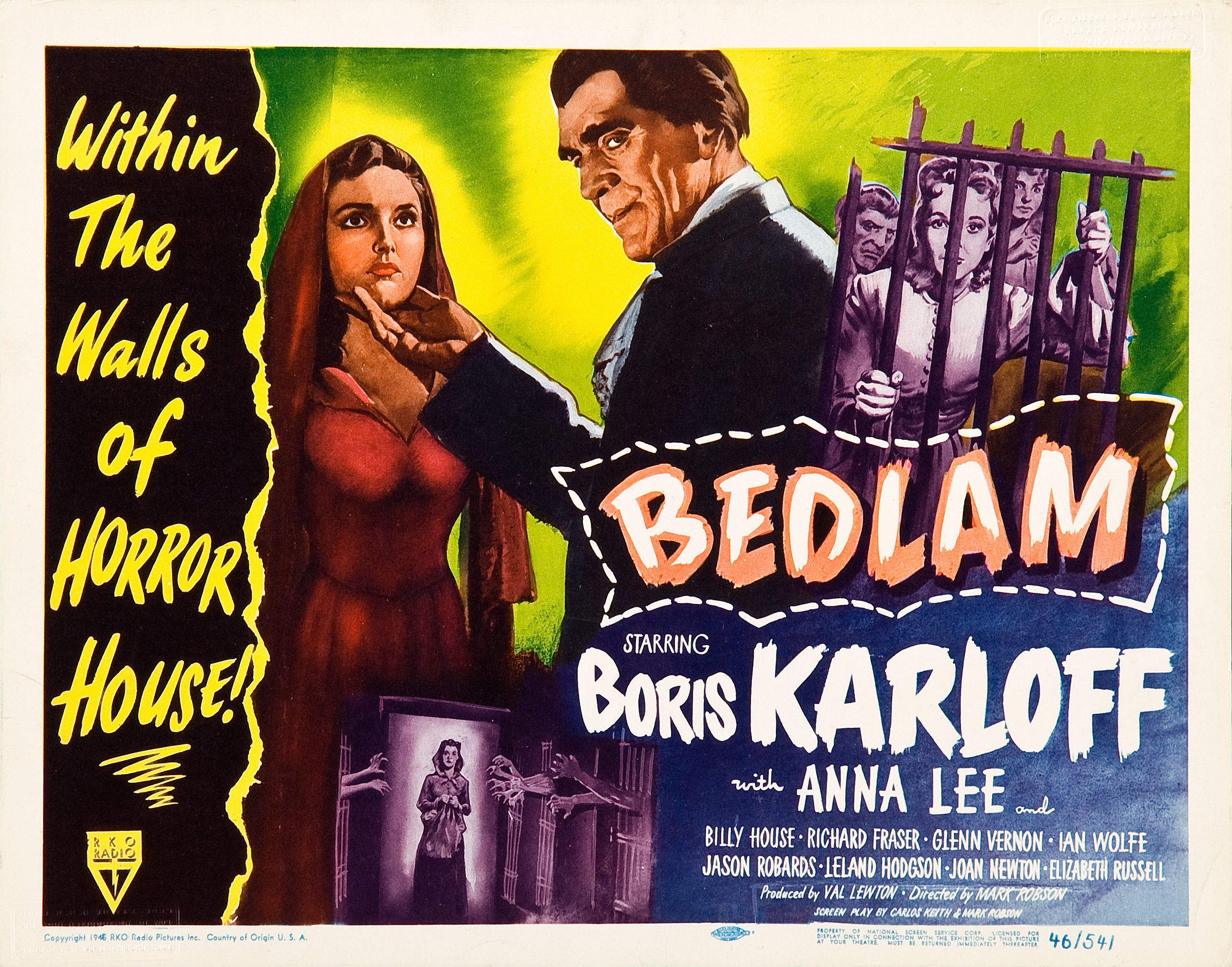Bedlam (1946) – The Visuals – The Telltale Mind