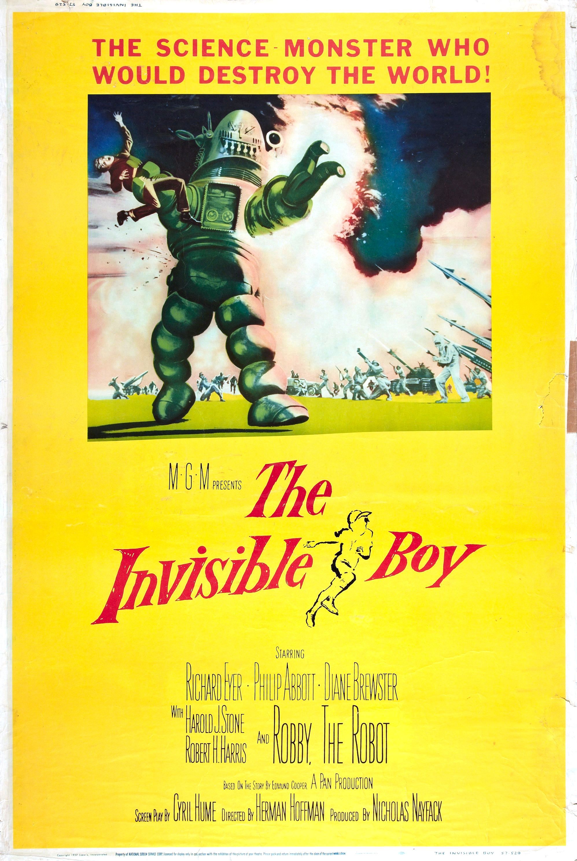 The Invisible Boy (1957) – The Visuals – The Telltale Mind