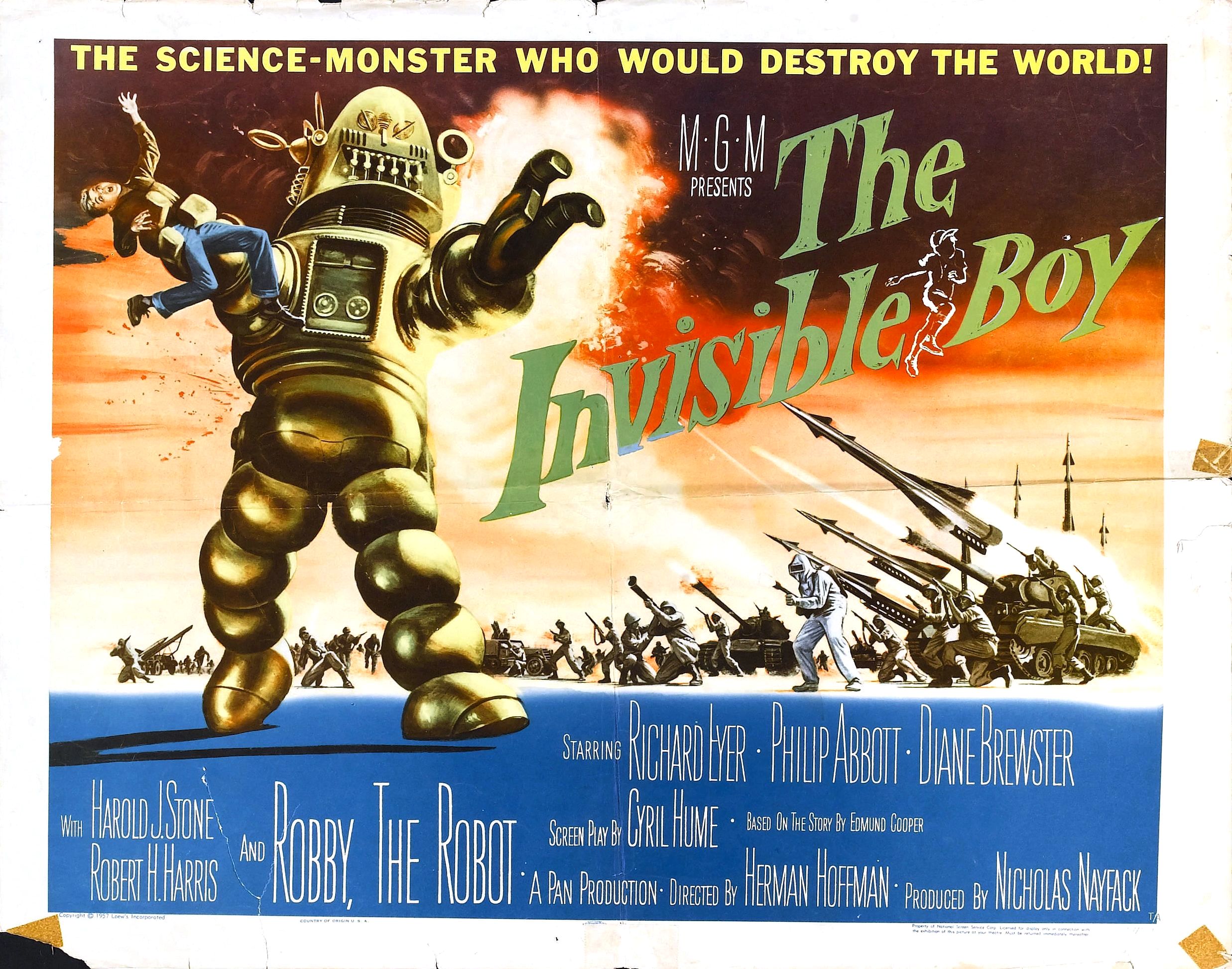 The Invisible Boy (1957) – The Visuals – The Telltale Mind