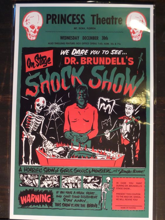 Curiouser and Curiouser! – Spook Show Posters and Ads 2 – The Telltale Mind