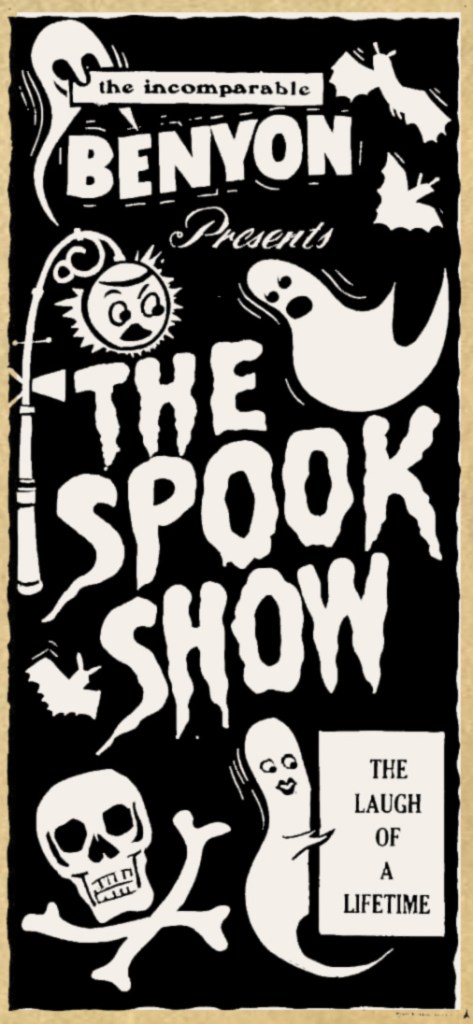 Curiouser and Curiouser! – Spook Show Posters and Ads 3 – The Telltale Mind