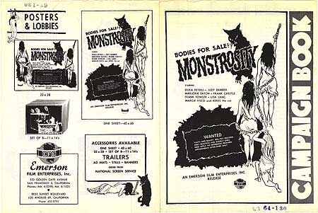 Monstrosity (1963) – The Visuals – The Telltale Mind