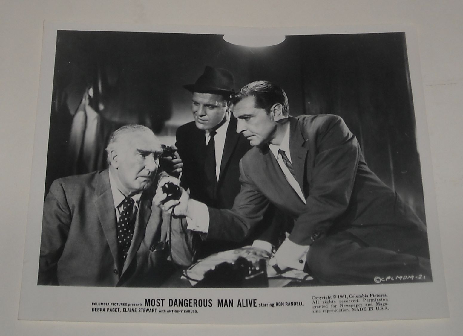 Most Dangerous Man Alive (1961) – The Visuals – The Telltale Mind