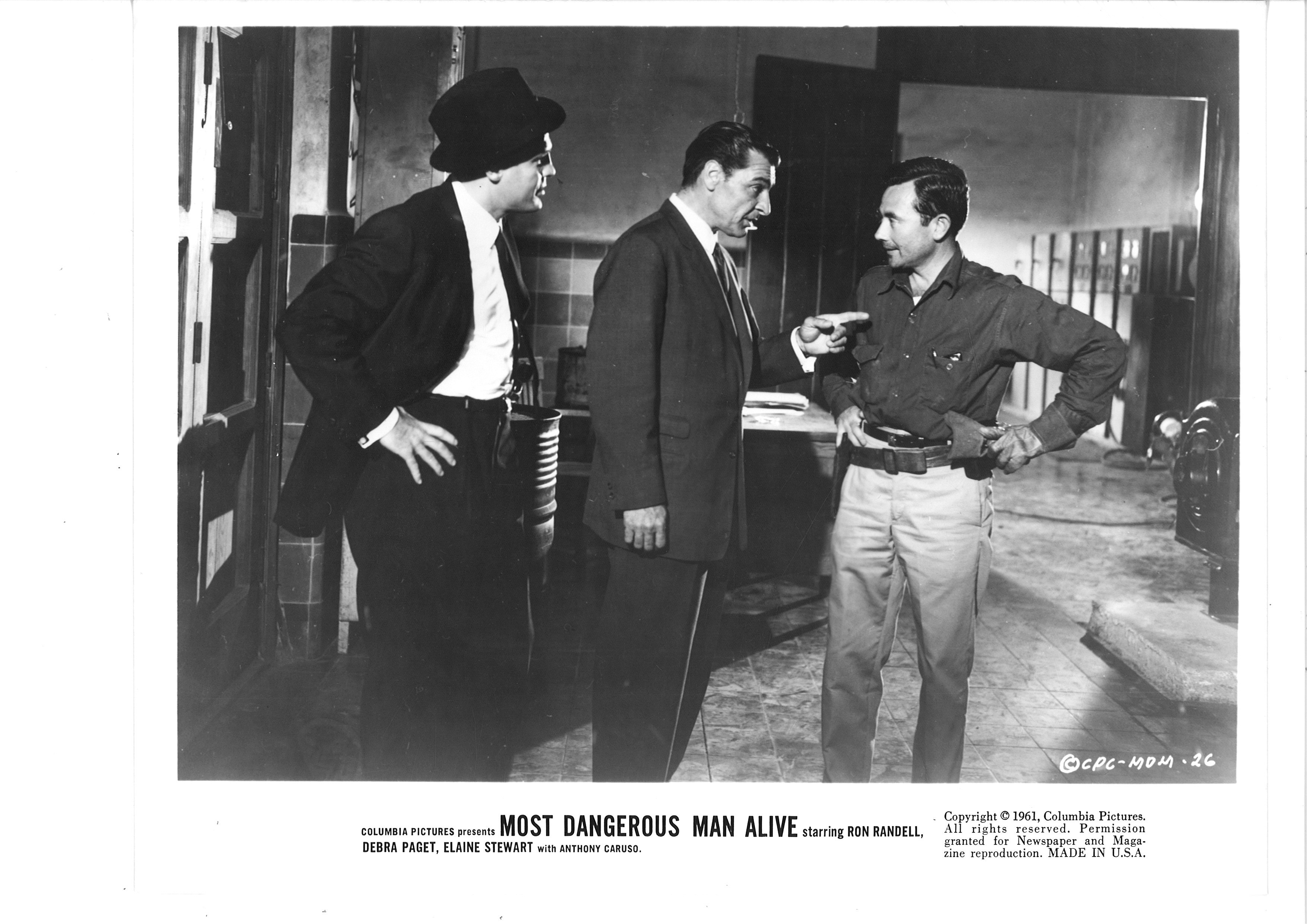 Most Dangerous Man Alive (1961) – The Visuals – The Telltale Mind