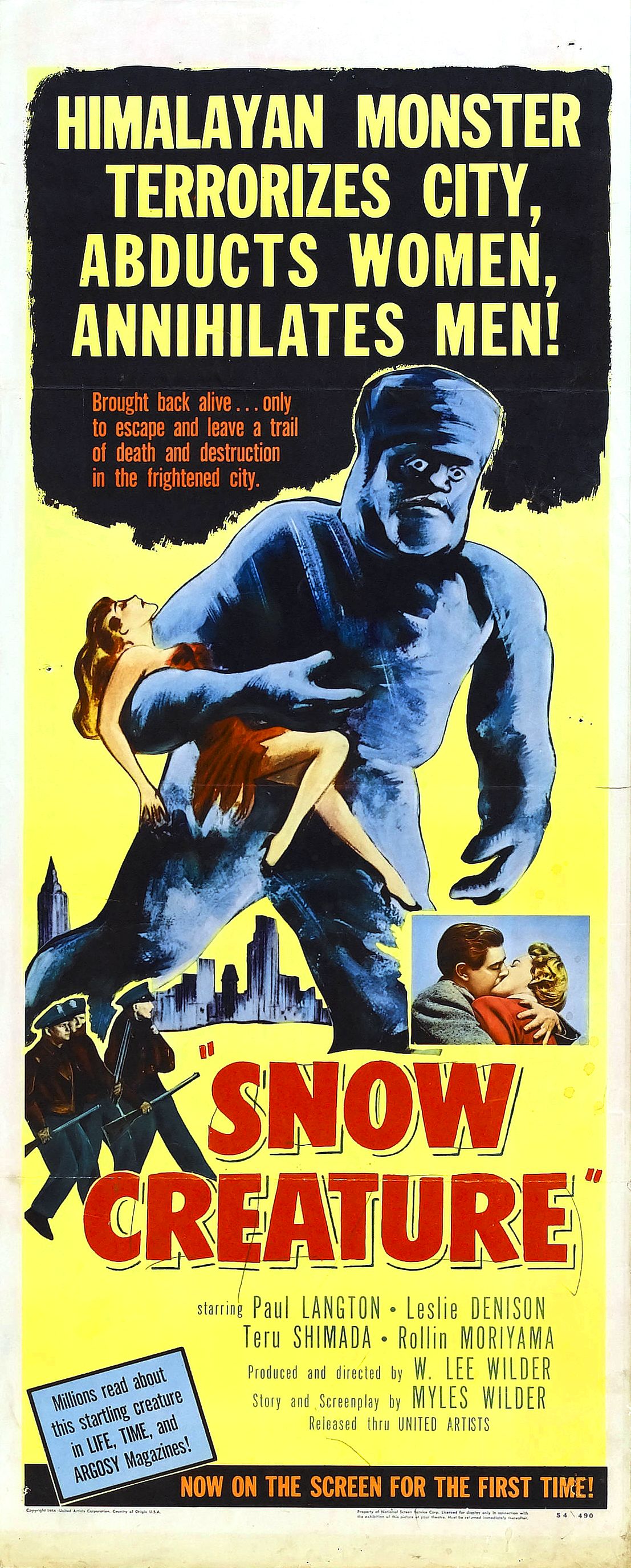 The Snow Creature (1954) – The Visuals – The Telltale Mind