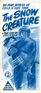 The Snow Creature (1954) – The Visuals – The Telltale Mind
