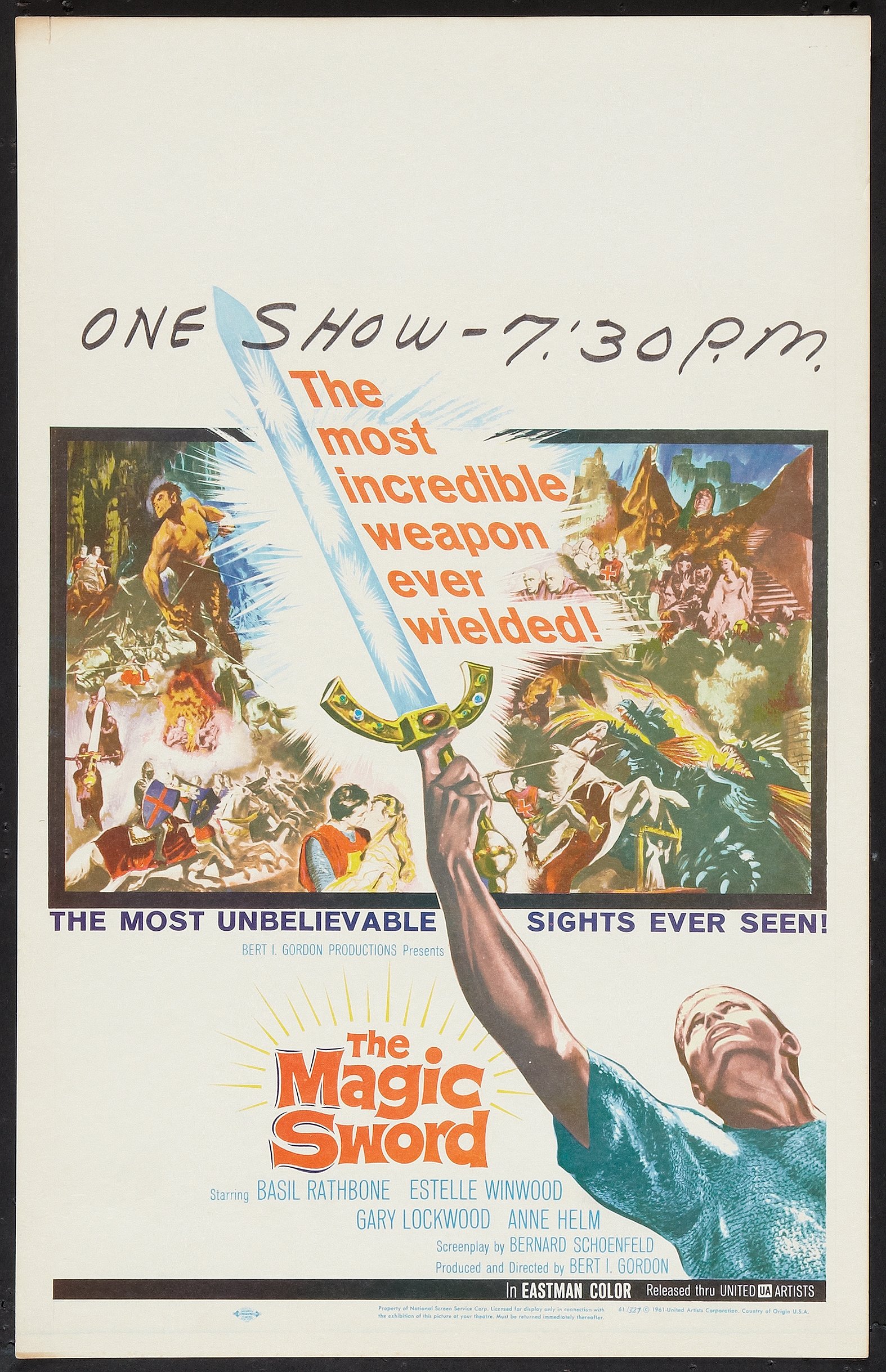 The Magic Sword 1962 The Visuals The Telltale Mind 3535