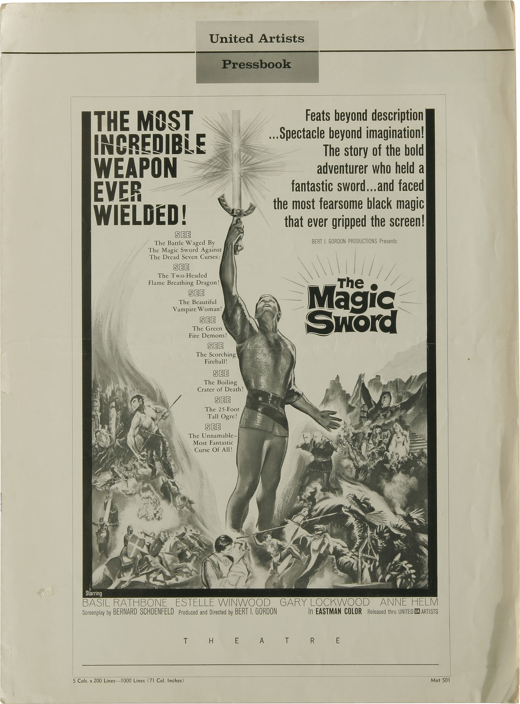 The Magic Sword (1962) – The Visuals – The Telltale Mind