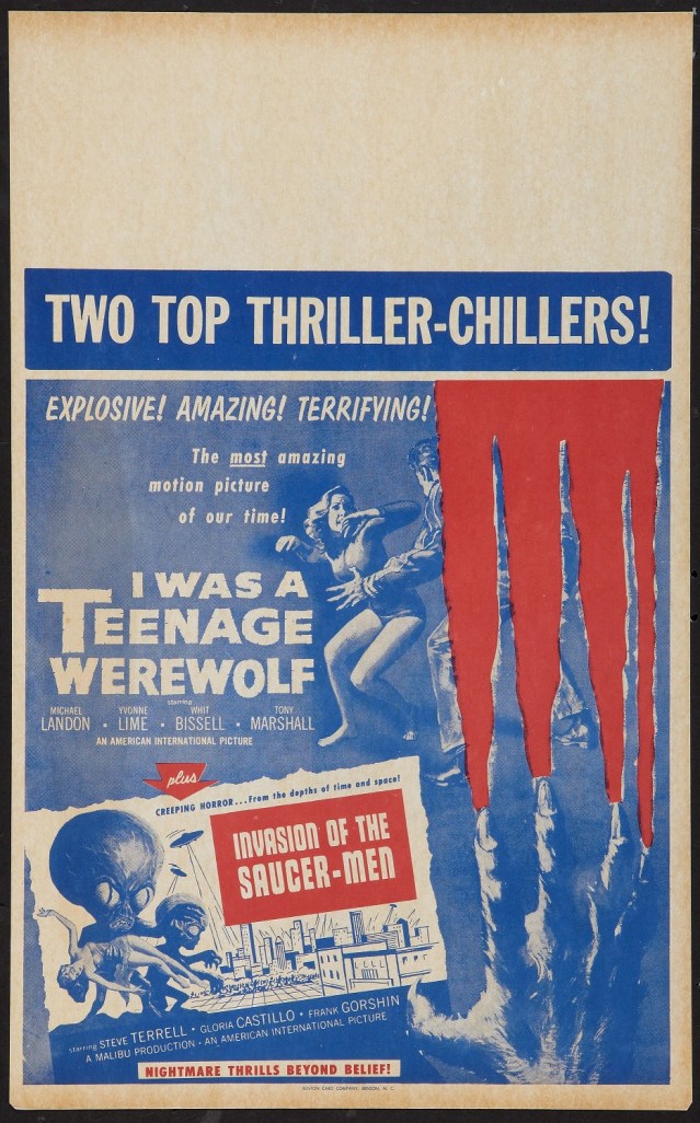 I Was a Teenage Werewolf (1957) – The Visuals – The Telltale Mind