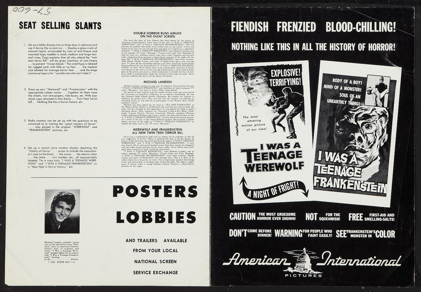 I Was a Teenage Werewolf (1957) – The Visuals – The Telltale Mind