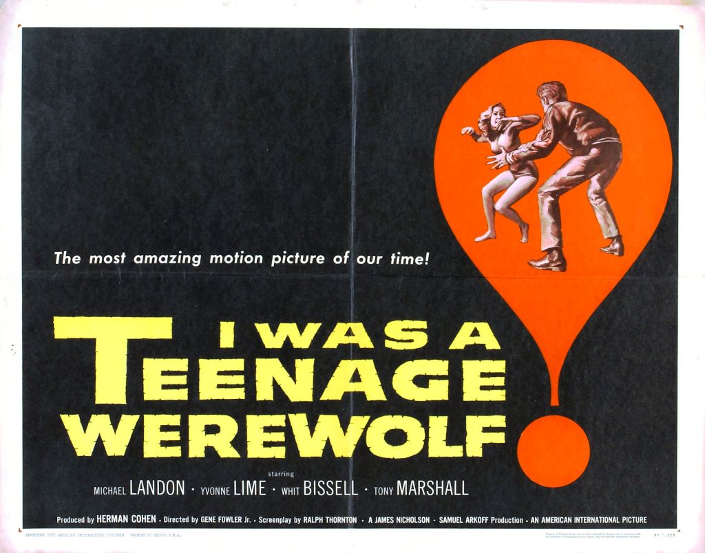 I Was a Teenage Werewolf (1957) – The Visuals – The Telltale Mind