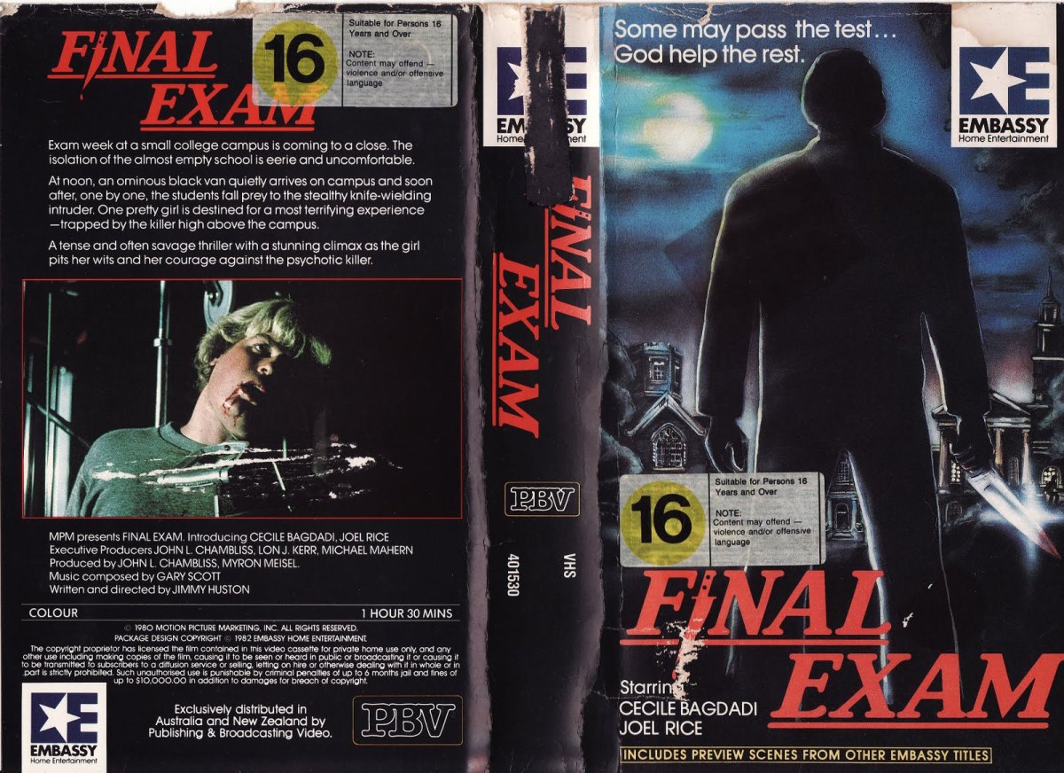 Final Exam (1981) – The Visuals – The Telltale Mind