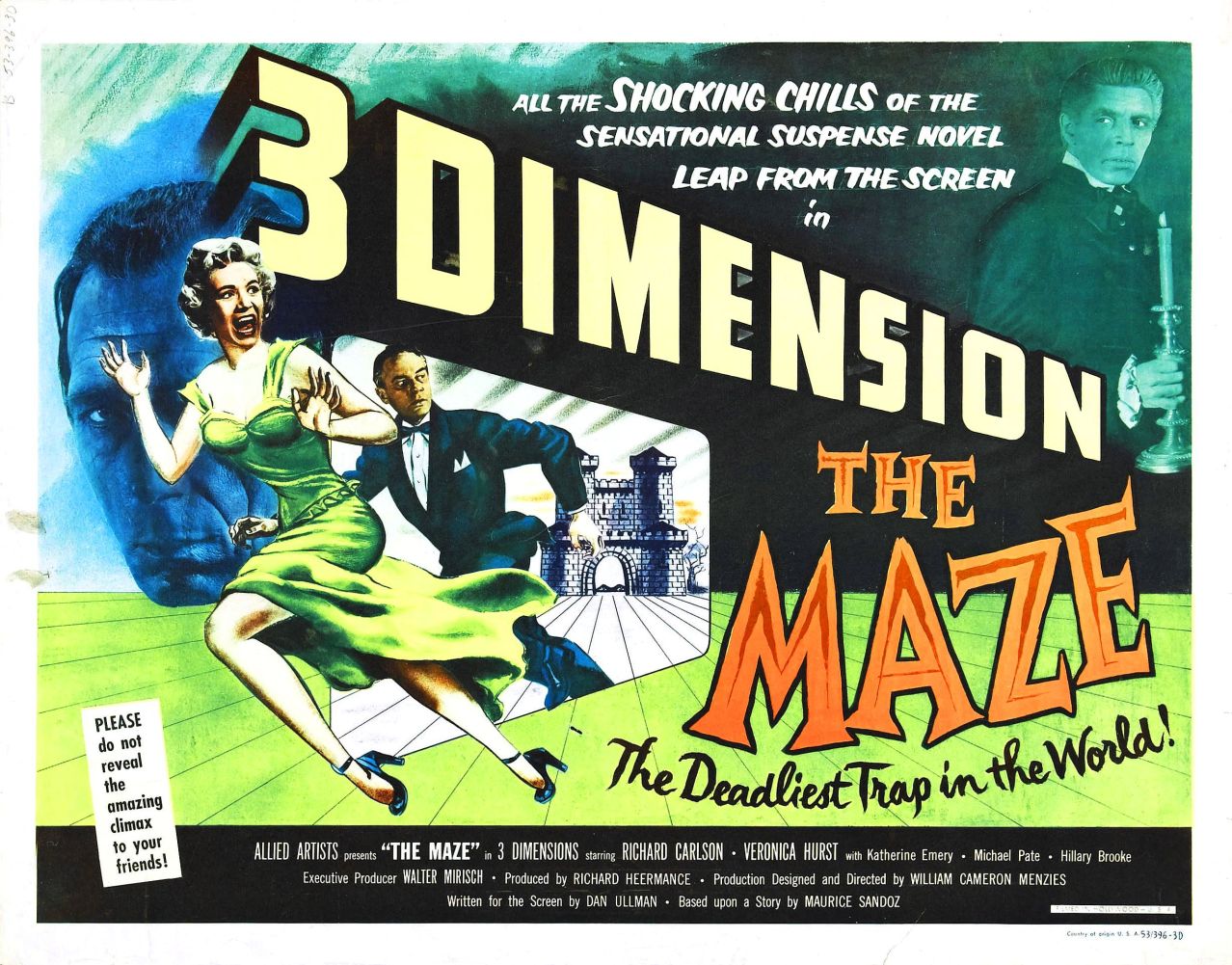The Maze (1953) – The Visuals – The Telltale Mind