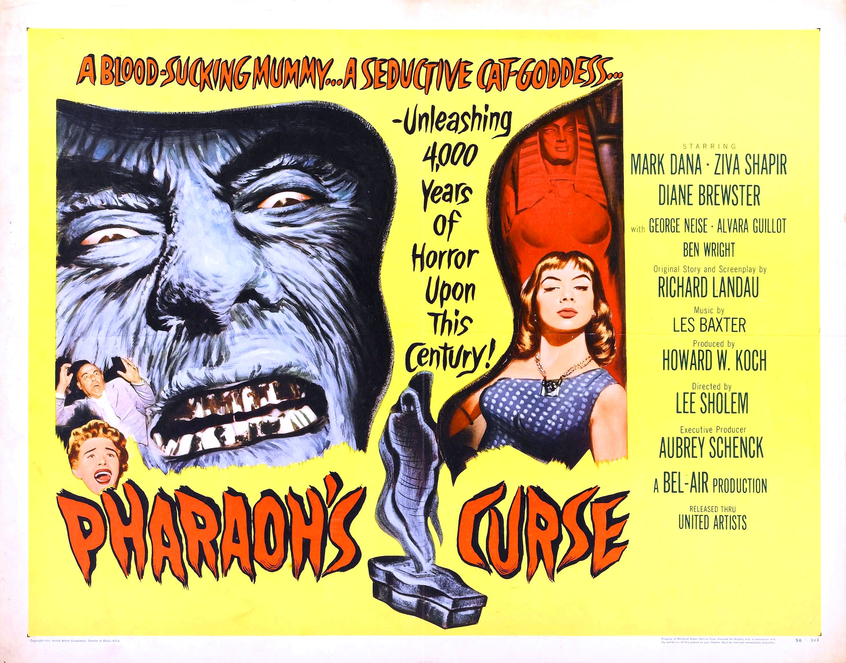 Pharaoh’s Curse (1957) – The Visuals – The Telltale Mind