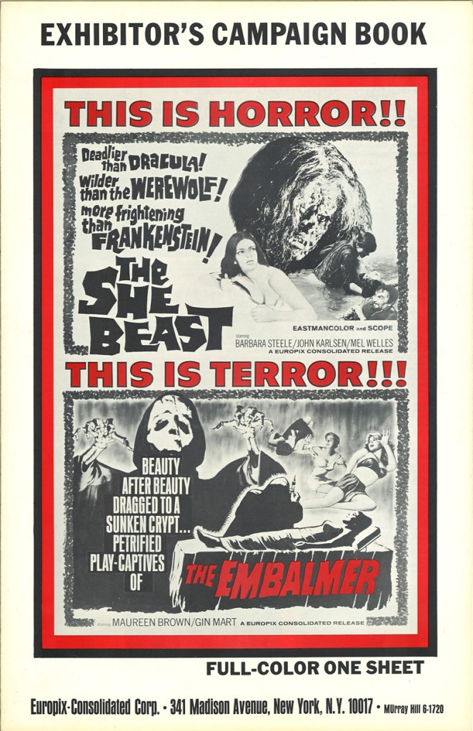 The Embalmer (1965) – The Visuals – The Telltale Mind