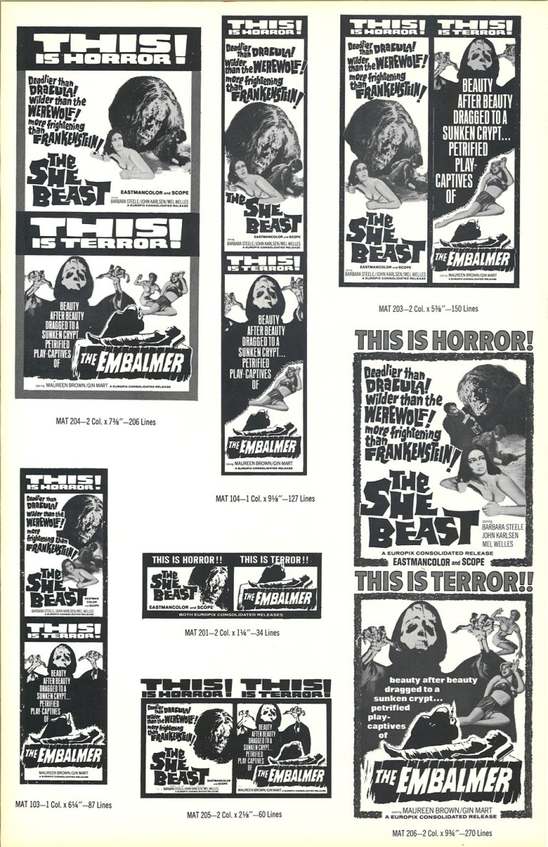 The Embalmer (1965) – The Visuals – The Telltale Mind