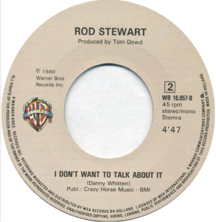 Song of the Day: Rod Stewart – I Don’t Want to Talk About It – The ...