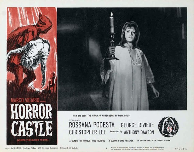 Horror Castle (1963) – The Visuals – The Telltale Mind