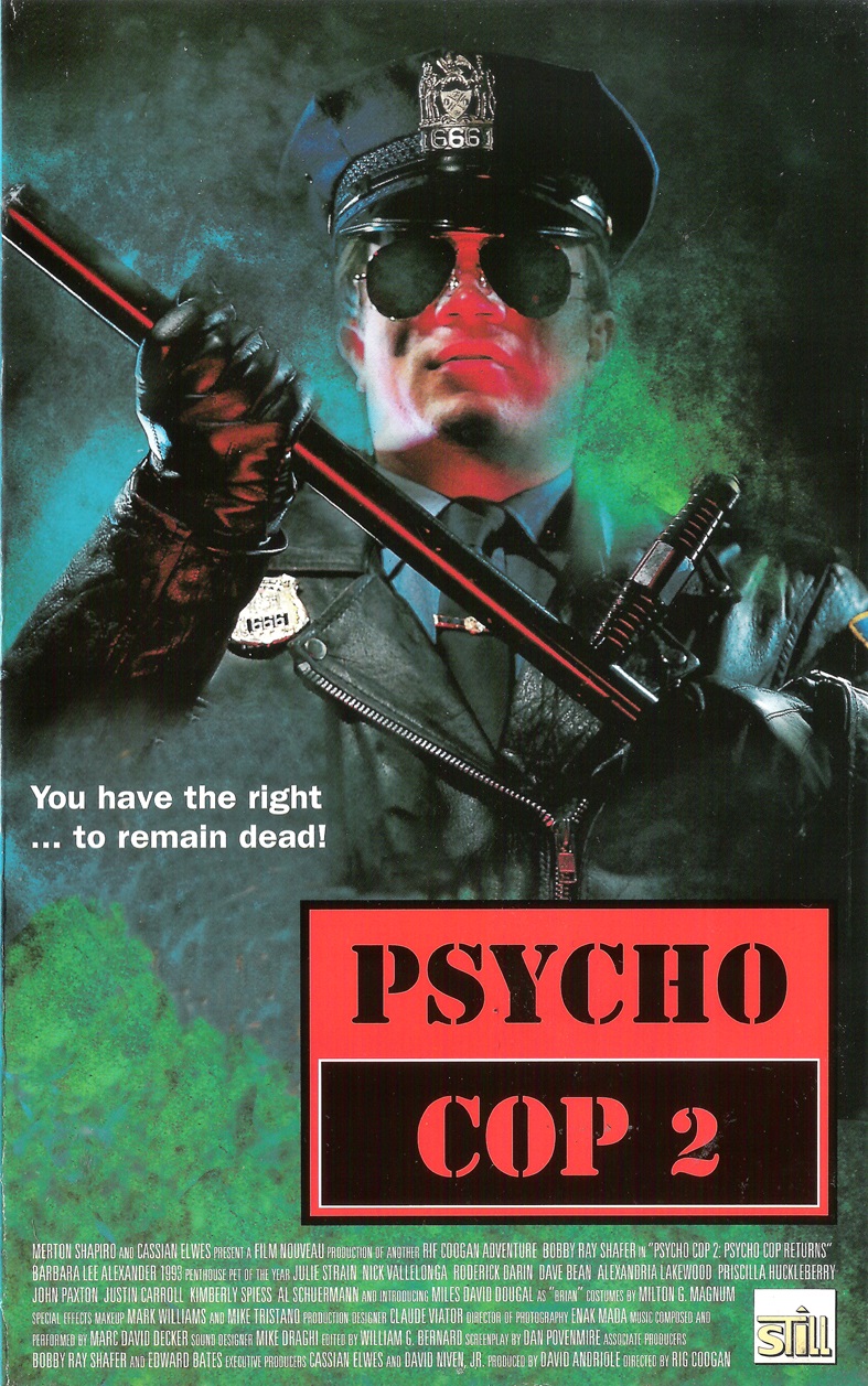 Psycho Cop Returns (1993) – The Visuals – The Telltale Mind
