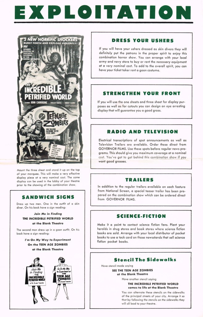 Teenage Zombies (1958) – The Visuals – The Telltale Mind