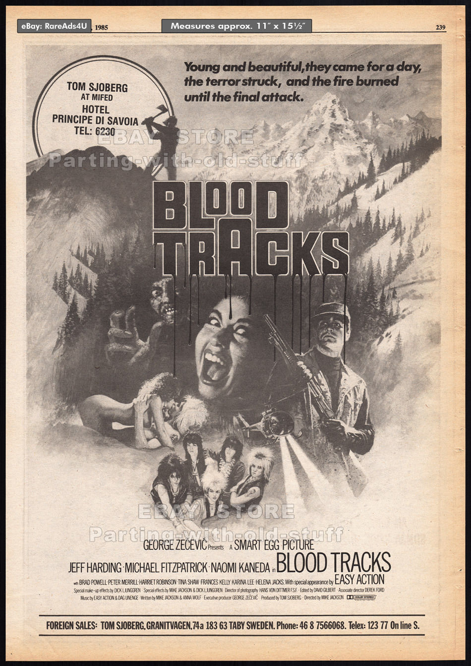 Blood Tracks (1985) – The Visuals – The Telltale Mind