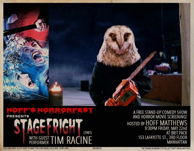 StageFright (1987) – The Visuals – The Telltale Mind