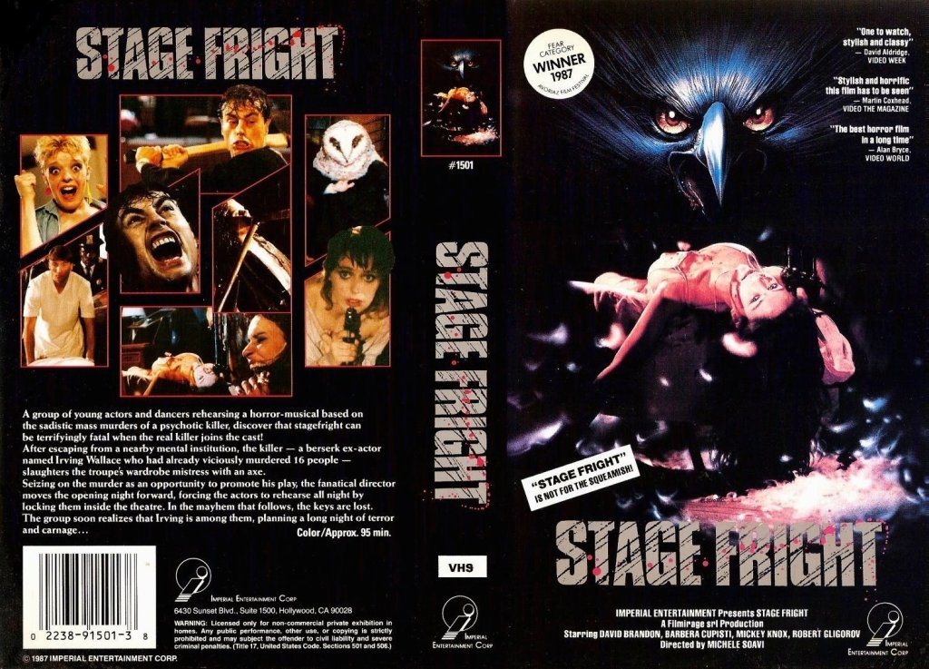 StageFright (1987) – The Visuals – The Telltale Mind