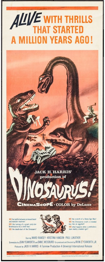 Dinosaurus! (1960) – The Visuals – The Telltale Mind