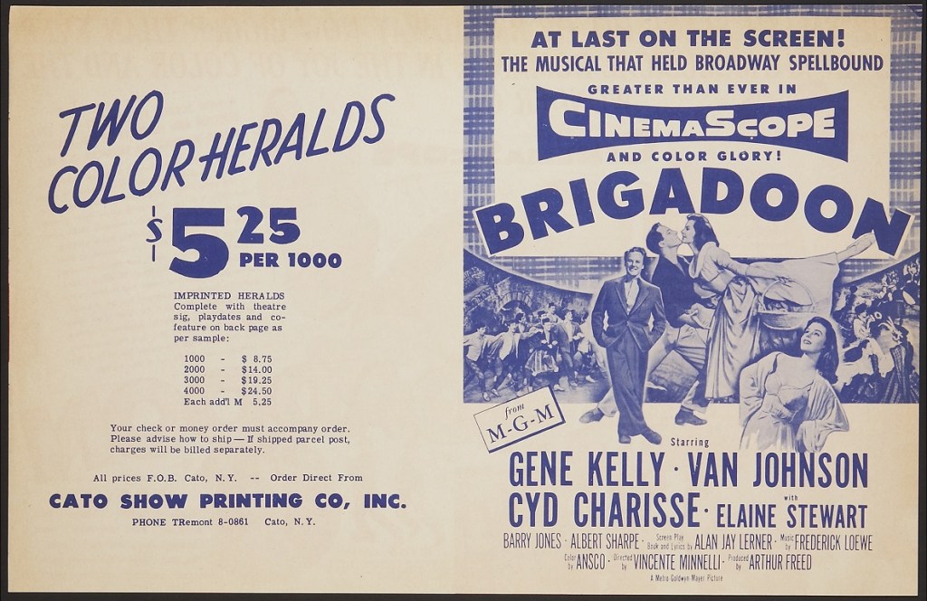 Brigadoon (1954) – The Visuals – The Telltale Mind