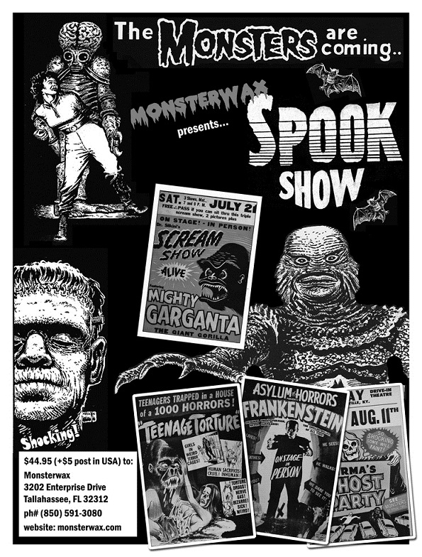 Curiouser and Curiouser! – Spook Show Posters and Ads 9 – The Telltale Mind