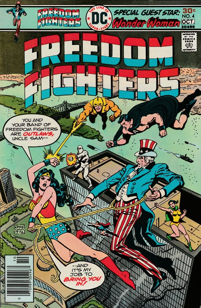 Issue by Issue – Freedom Fighters #4 – The Telltale Mind