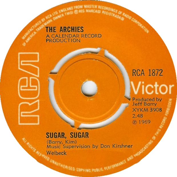 Song of the Day: The Archies – Sugar, Sugar – The Telltale Mind