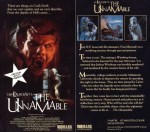The Unnamable (1988) – The Visuals – The Telltale Mind