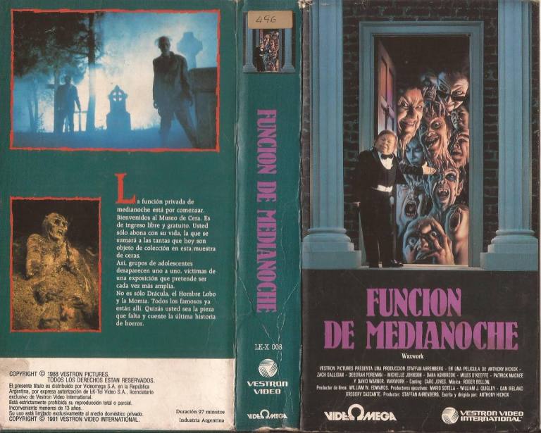 Waxwork (1988) – The Visuals – The Telltale Mind