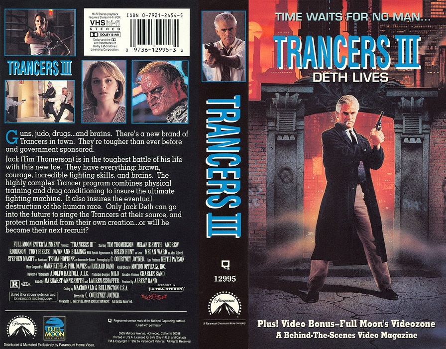 Trancers III: Deth Lives (1992) – The Visuals – The Telltale Mind