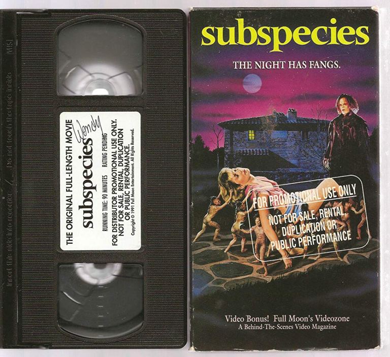 Subspecies (1991) – The Visuals – The Telltale Mind