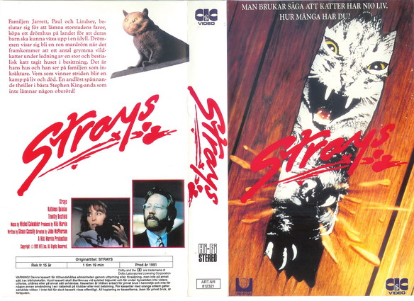 Strays (1991) – The Visuals – The Telltale Mind