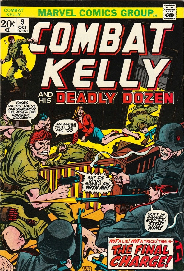 Issue by Issue – Combat Kelly and His Deadly Dozen #9 – The Telltale Mind