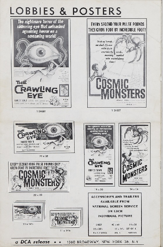 Cosmic Monsters (1958) – The Visuals – The Telltale Mind