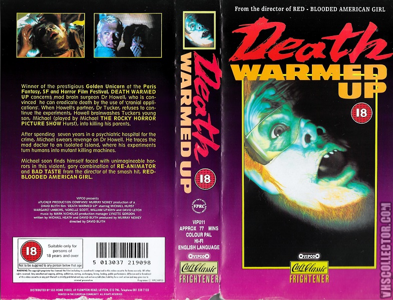 Death Warmed Up (1984) – The Visuals – The Telltale Mind