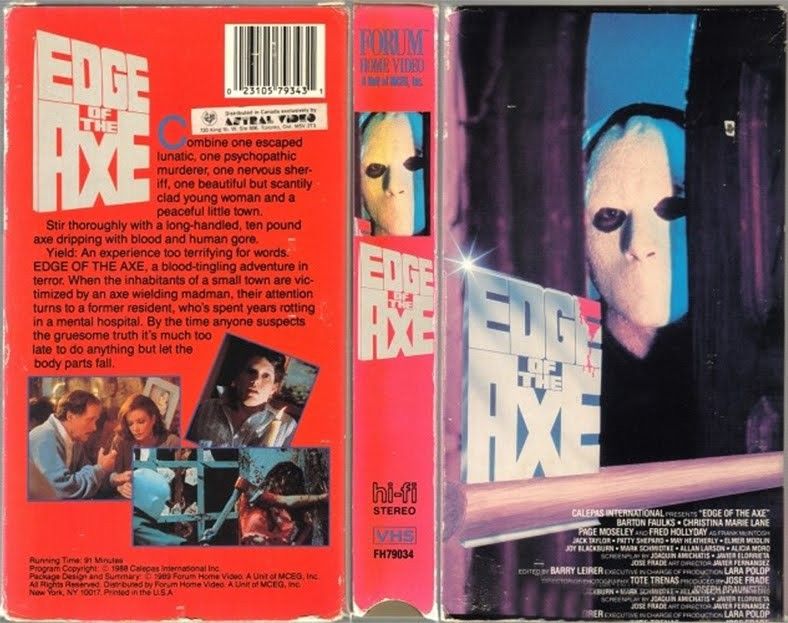 Edge of the Axe (1989) – The Visuals – The Telltale Mind
